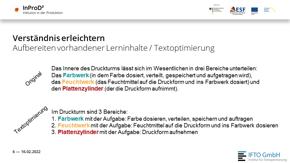 Digitale Lernmedien für die Ausbildung in Einfacher Sprache ...